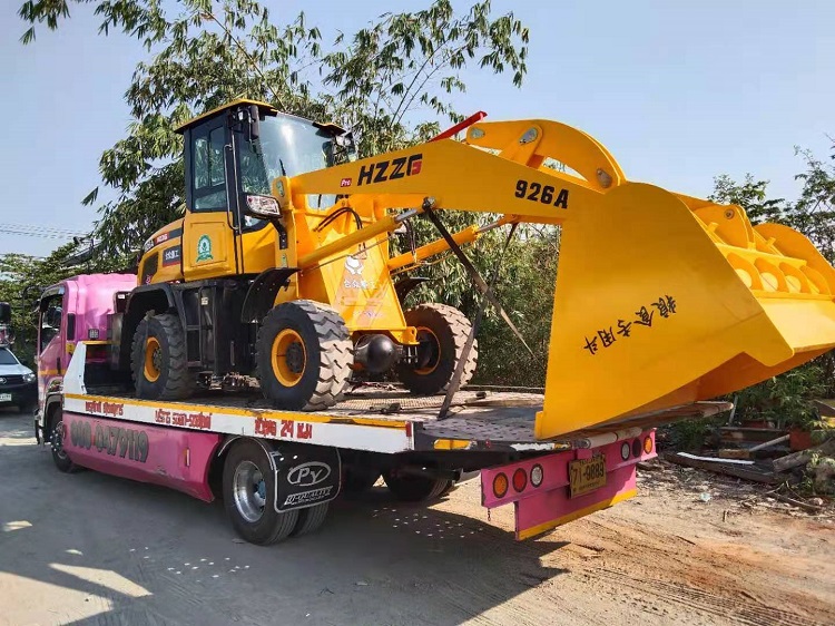 Wheel Loader Grain Bucket with Extended Dumping Heights of 4.2m and 4.5m
